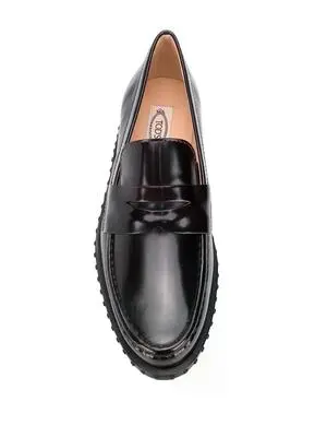 TOD'S Gommino Penny Bar Loafers