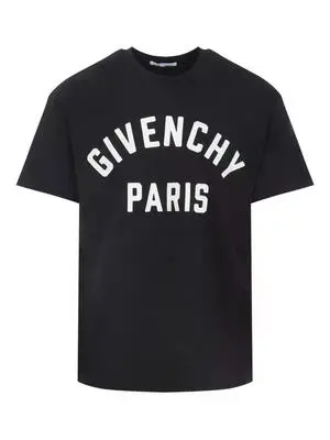 Givenchy Logo-embroidered T-shirt - Black