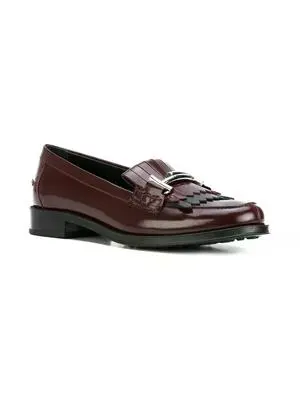 TOD'S Fringed Leather Loafer