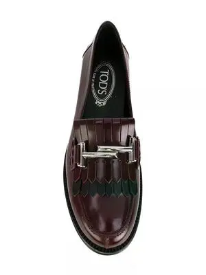 TOD'S Fringed Leather Loafer