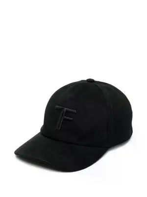 TOM FORD Canvas Cap - Black
