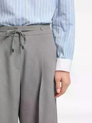 Hugo Drawstring-fastening Pleated Trousers