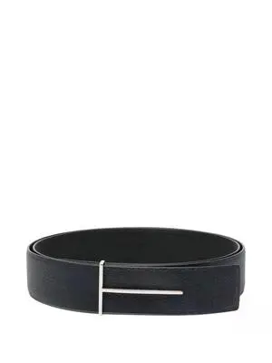 TOM FORD Leather Reversible Belt - Blue