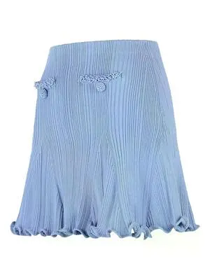 SELF-PORTRAIT Flared-hem Mini Skirt
