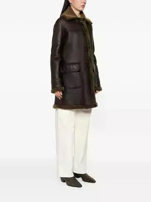 ROMEO GIGLI 1997-1998 Shearling Collar Coat