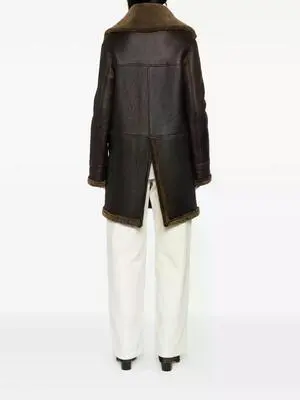 ROMEO GIGLI 1997-1998 Shearling Collar Coat