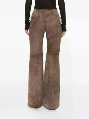 ROMEO GIGLI 1990s Suede Trousers