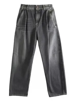 Brunello Cucinelli Pleated Jeans
