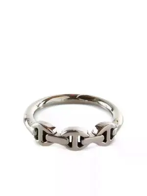 Hoorsenbuhs Chain Link Ring - Silver