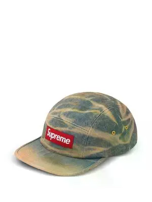 Supreme Denim Camp Cap - Blue