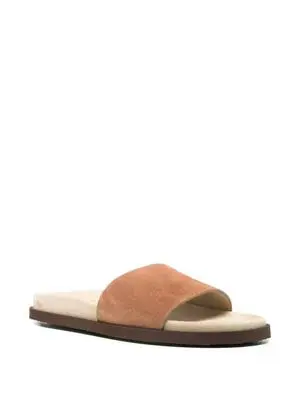Brunello Cucinelli Suede Sandals - Brown