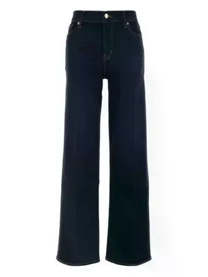 FRAME Le Palazzo Wide-leg Trousers - Blue