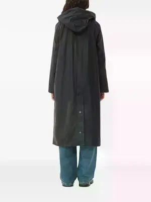GANNI X Barbour Panelled Hooded Coat