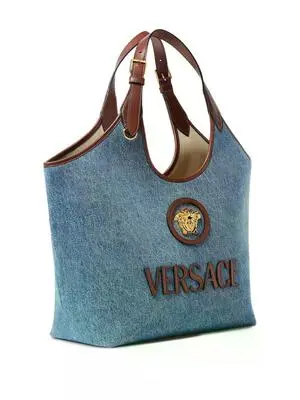 Versace Medusa Tote Bag - Blue