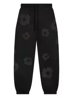 DENIM TEARS Faded Mono Cotton Track Pants