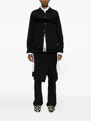 BLACK COMME DES GARÇONS Ruffled Buttoned Shirt