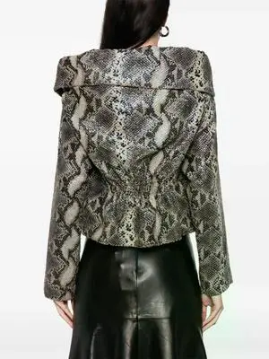 VIVIENNE WESTWOOD 2015 Snakeskin-effect Jacket