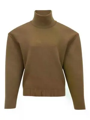 Saint Laurent High-neck Knit Sweater