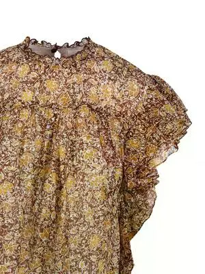 MARANT ETOILE Daliyane Floral-print Blouse