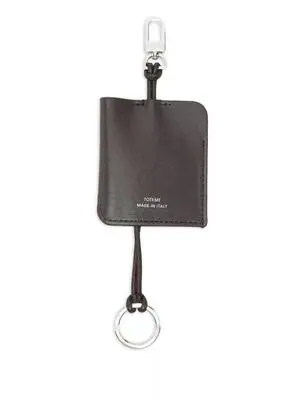 TOTÊME Leather Keyring - Brown