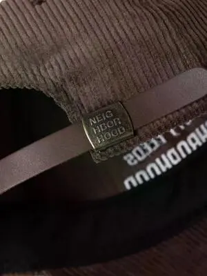 NEIGHBORHOOD Corduroy Baseball Cap - Brown