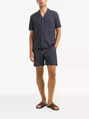 Orlebar Brown Maitan Solstice Printed Short-sleeve Shirt