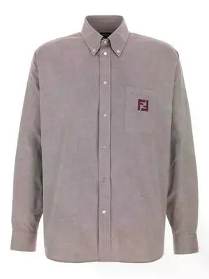 Fendi Logo-embroidered Shirt