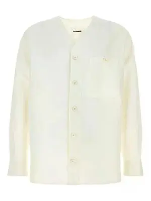 JIL SANDER Buttoned Chest-pocket Shirt