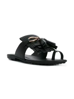 TOD'S Fringe Sandals
