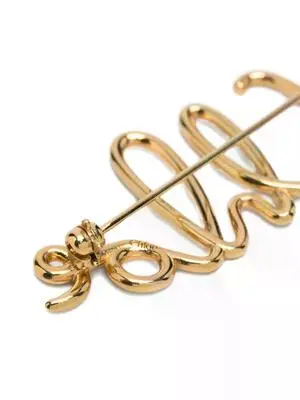 Chloé Logo Brooch