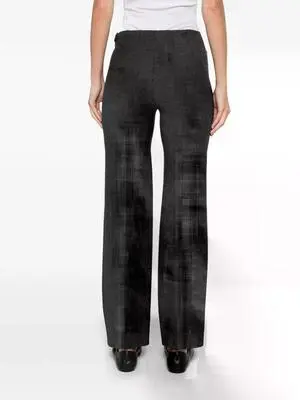 ROMEO GIGLI 1997-1998 Houndstooth-pattern Trousers