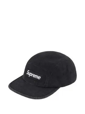 Supreme Denim Camp Cap - Black