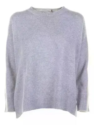 KANGRA Ribbed Knit Crewneck Sweater