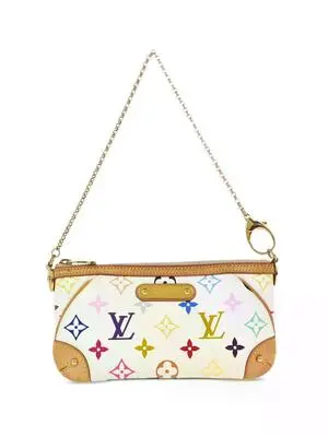 LOUIS VUITTON 2011 Pochette Mm - White