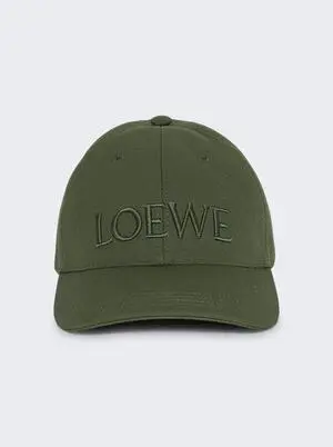 Loewe Paula's Ibiza Canvas Cap Sage Green