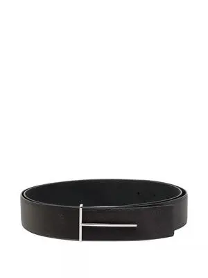 TOM FORD Leather Reversible Belt - Brown