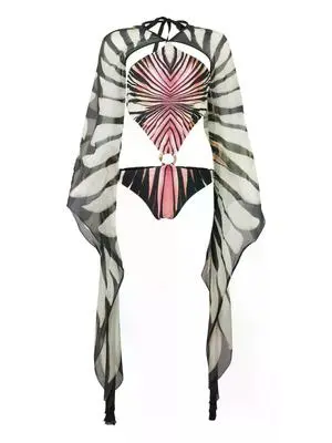 Roberto Cavalli Open Back Swimsuits