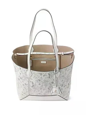 JIMMY CHOO Diamond Perforated-embellished Tote Bag
