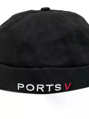 PORTS V Logo Embroidered Cap