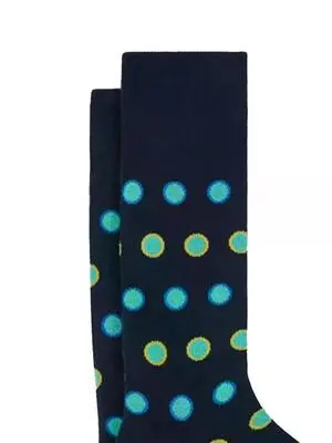 Paul Smith Joris Patterned Socks - Blue