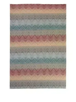 Missoni Chevron-pattern Throw - Neutrals