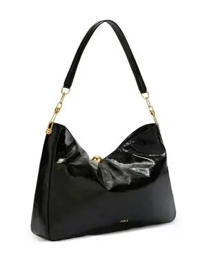 Furla Sfera Soft Shoulder Bag - Black