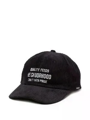 NEIGHBORHOOD Corduroy Baseball Cap - Black