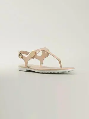 TOD'S Leather Flip Flop Sandals