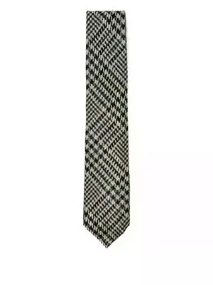 TOM FORD Patterned Necktie - Green