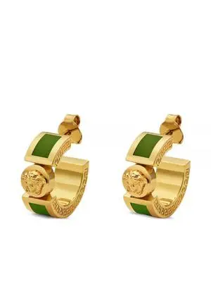 Versace Medusa Greca Hoop Earrings - Gold