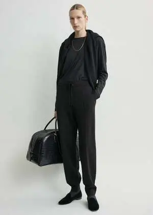 TOTEME Pintucked Sweatpants - Grey