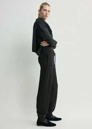 TOTEME Pintucked Sweatpants - Grey