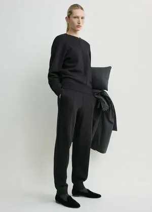 TOTEME Pintucked Sweater - Grey