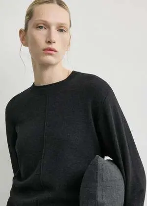 TOTEME Pintucked Sweater - Grey